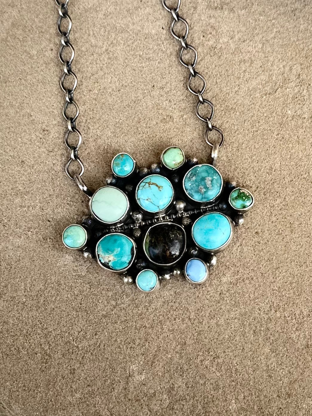 Mixed turquoise cluster – River Turquoise