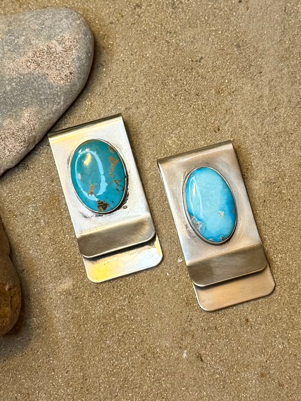 Money clips – River Turquoise